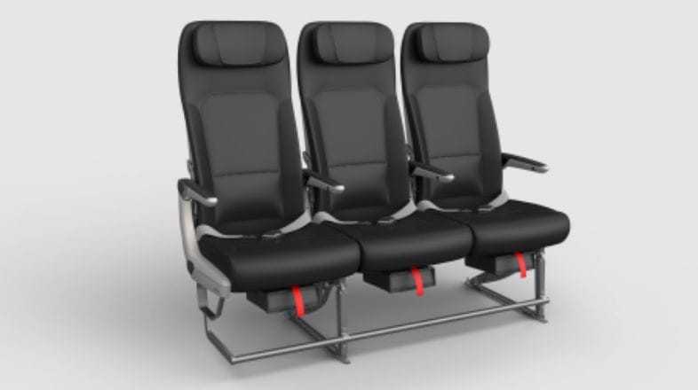 Aircraft cabin seat - VECTOR™ - TIMCO Aerosystems - economy class ...