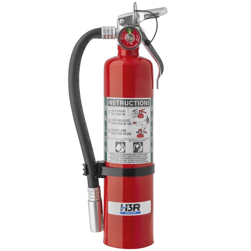 Halon fire extinguisher - C354TS - H3R Aviation - for aircraft / for ...