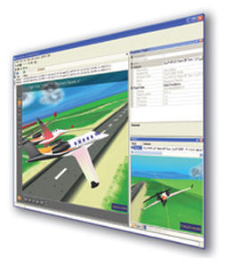 Management software - J2 Aircraft Dynamics - test / for aeronautics ...