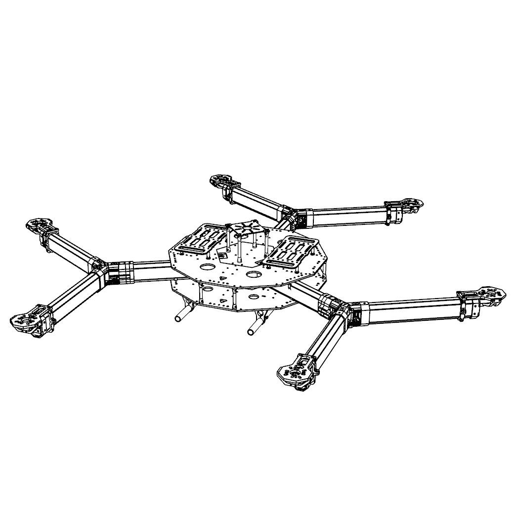 Drone frame - Hexa - Gryphon Dynamics