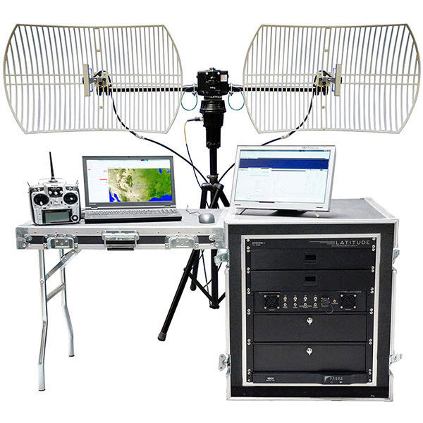 Drone ground station - RMGCS - Latitude Engineering - with mouse piloting