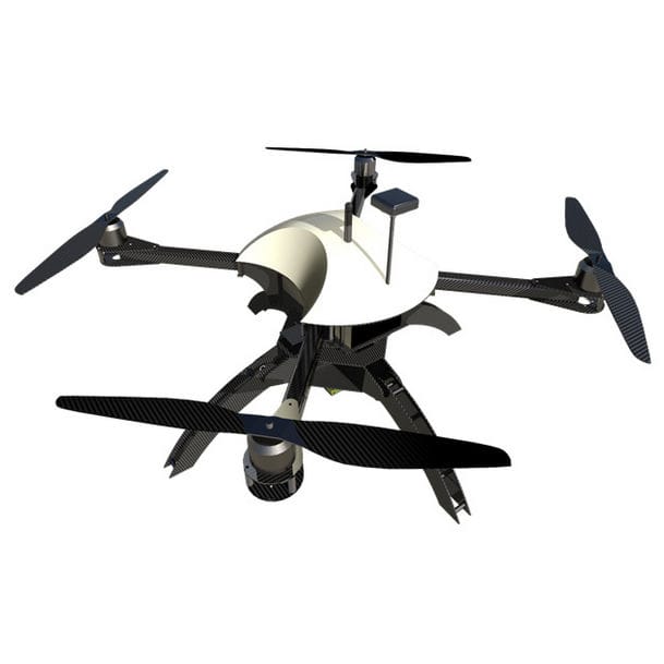 Professional UAV - FX4 - FalconViz - surveillance / heavy lift / quadcopter