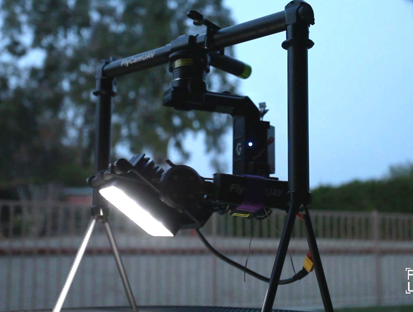 LED searchlight - FlyCam UAV - for drones