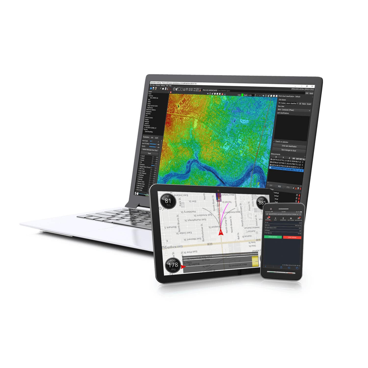 Data management software - SPATIAL EXPLORER - Phoenix LiDAR Systems ...