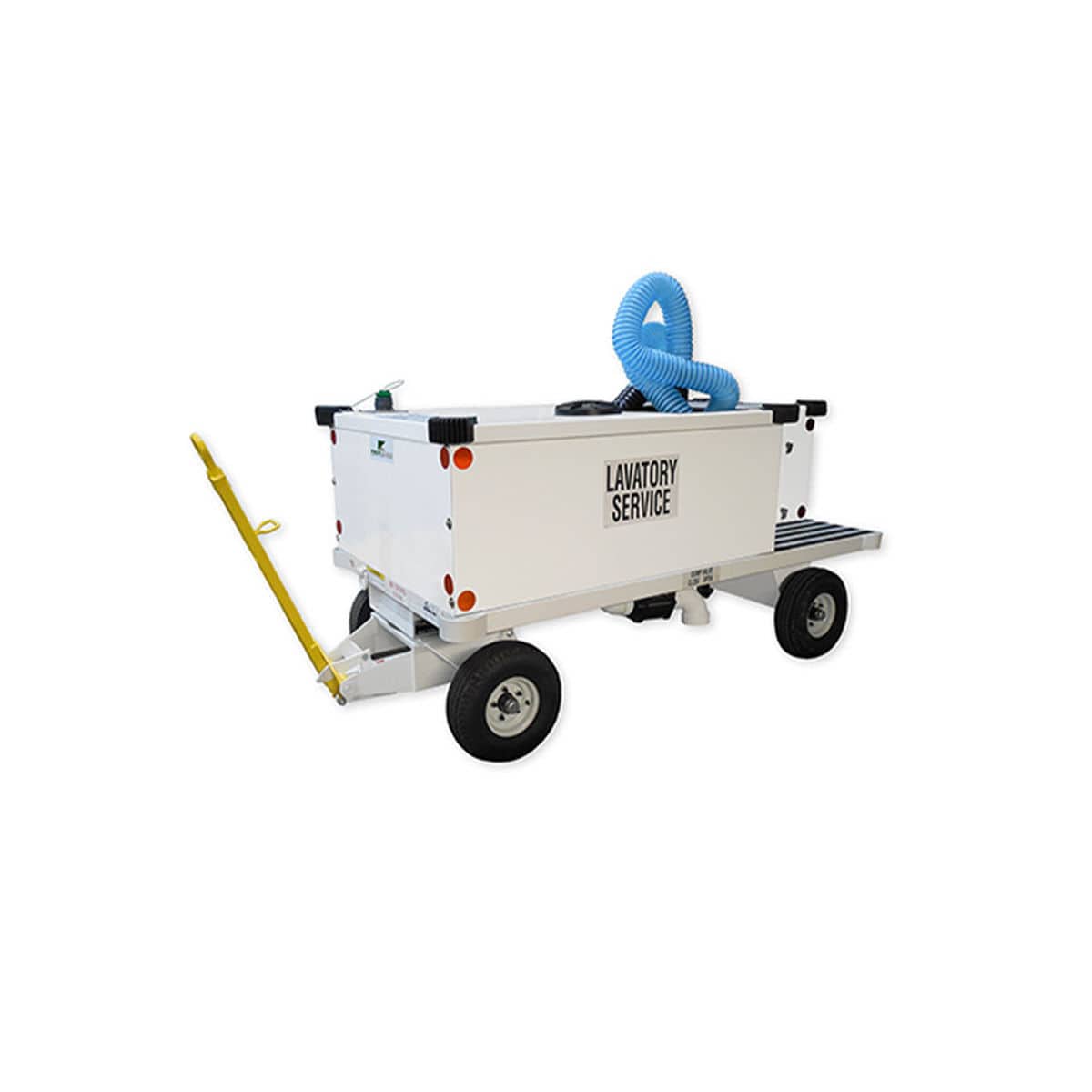 Towed lavatory cart - AVLVC-250 - Avro GSE - for airport / with flow meter
