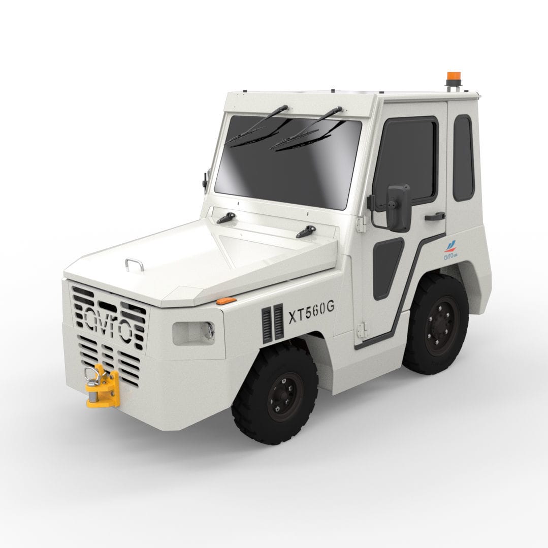Towing tractor - XT560G - Avro GSE - for luggage trolleys / with towbar ...
