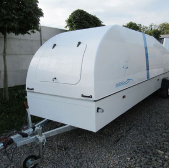 Equipment trailer - AVG OPEN - Avionic - 2-axle / for airport
