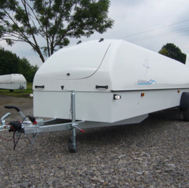 Equipment trailer - PW-6, FOX - Avionic - 2-axle / for glider / for airport