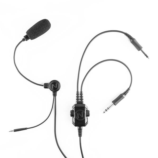 Aviation headset microphone - 3000 - NFLIGHT TECHNOLOGY LLC C - for the ...