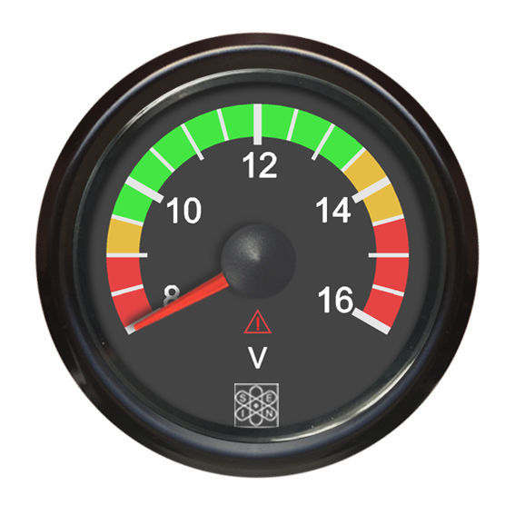 On-board voltmeter - VSG22780 - San Giorgio S.E.I.N. s.r.l. - for aircraft