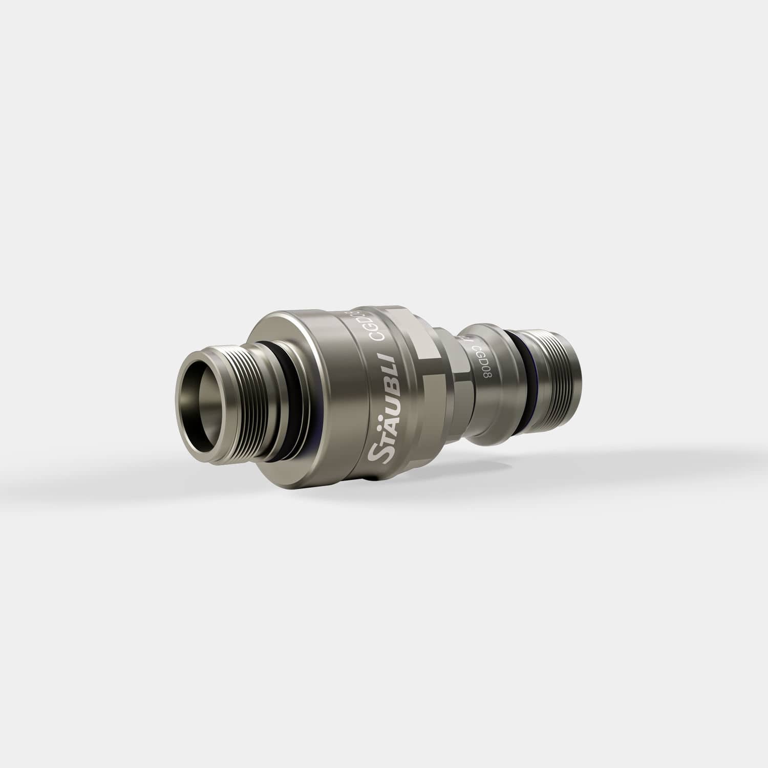Quick coupling - CGD series - STÄUBLI Connectors - straight / air and ...