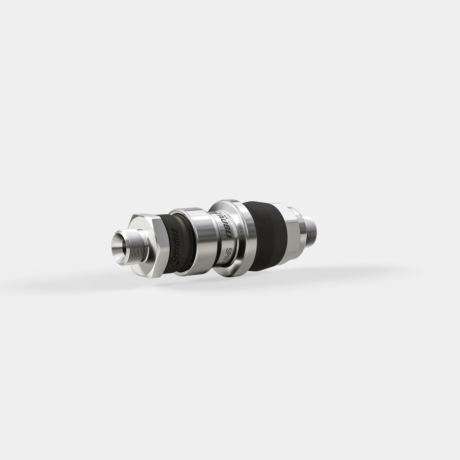 Quick coupling - SPI series - STÄUBLI Connectors - straight / hydraulic ...