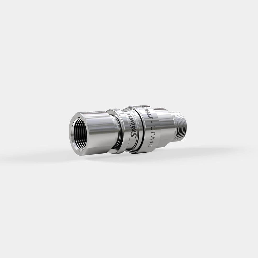 Quick coupling - UPB - STÄUBLI Connectors - straight / for air / for water