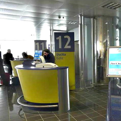 Boarding counter - Banco di imbarco Torino - CUTINI GROUP SRL - for airport