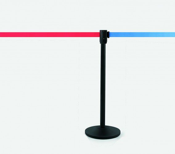 Tape queue barrier - BAS 3002 - Vilagrasa - for airport