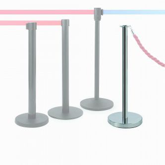 Tape queue barrier - BAS 3003 - Vilagrasa - for airport