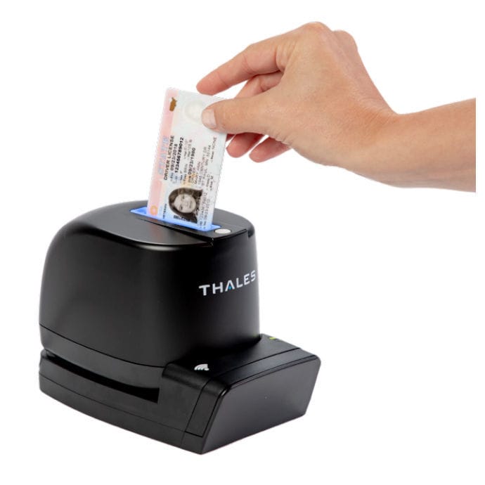 ID document reader - CR5400i - Thales - Cybersecurity & Digital ...