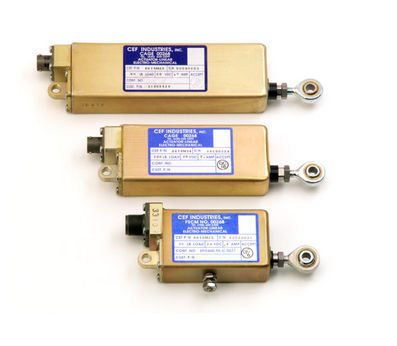 Electric actuator - CEF Industries LLC - linear / for aircraft / screw