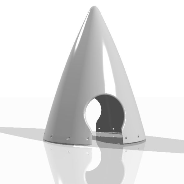 12 -14in aircraft spinner - TCB0752637-11 - TCB Composite - three ...