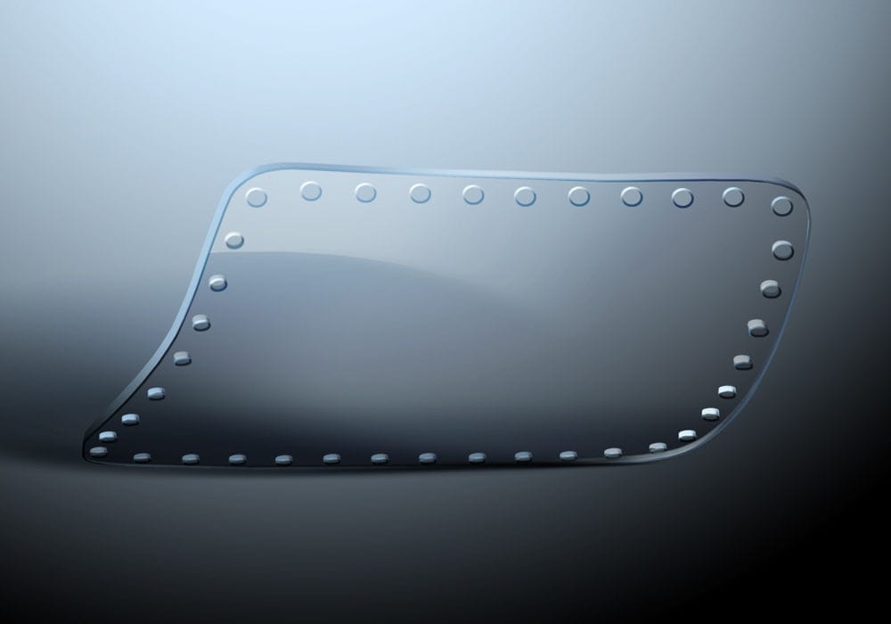 Airliner aircraft window - Control Logistics Inc. - acrylic / polycarbonate