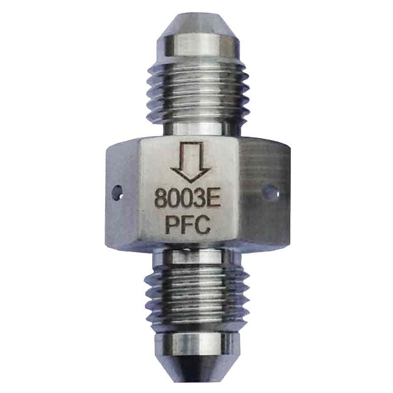 Male-male check valve - 8003 - Precision Fluid Controls - compact / flow control