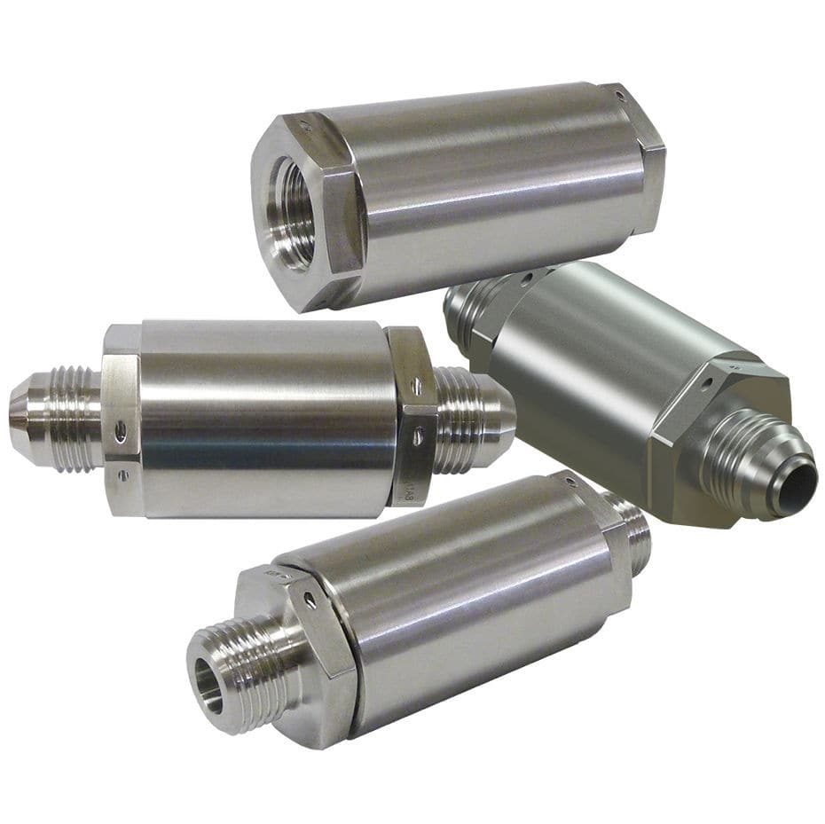 Male-male check valve - 9011 - Precision Fluid Controls - cryogenic