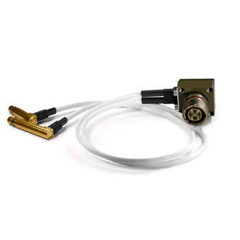 Data connector - Smiths Connectors - for aircraft / quadrax / MiL