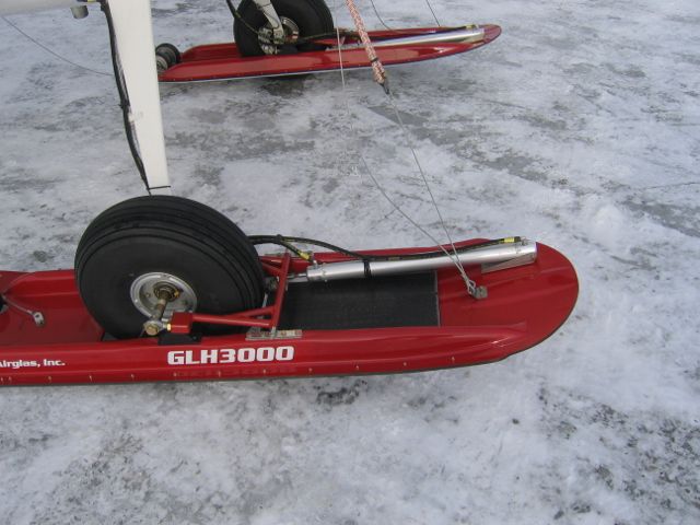 Light aircraft ski - GLH3000-SG - Airglas