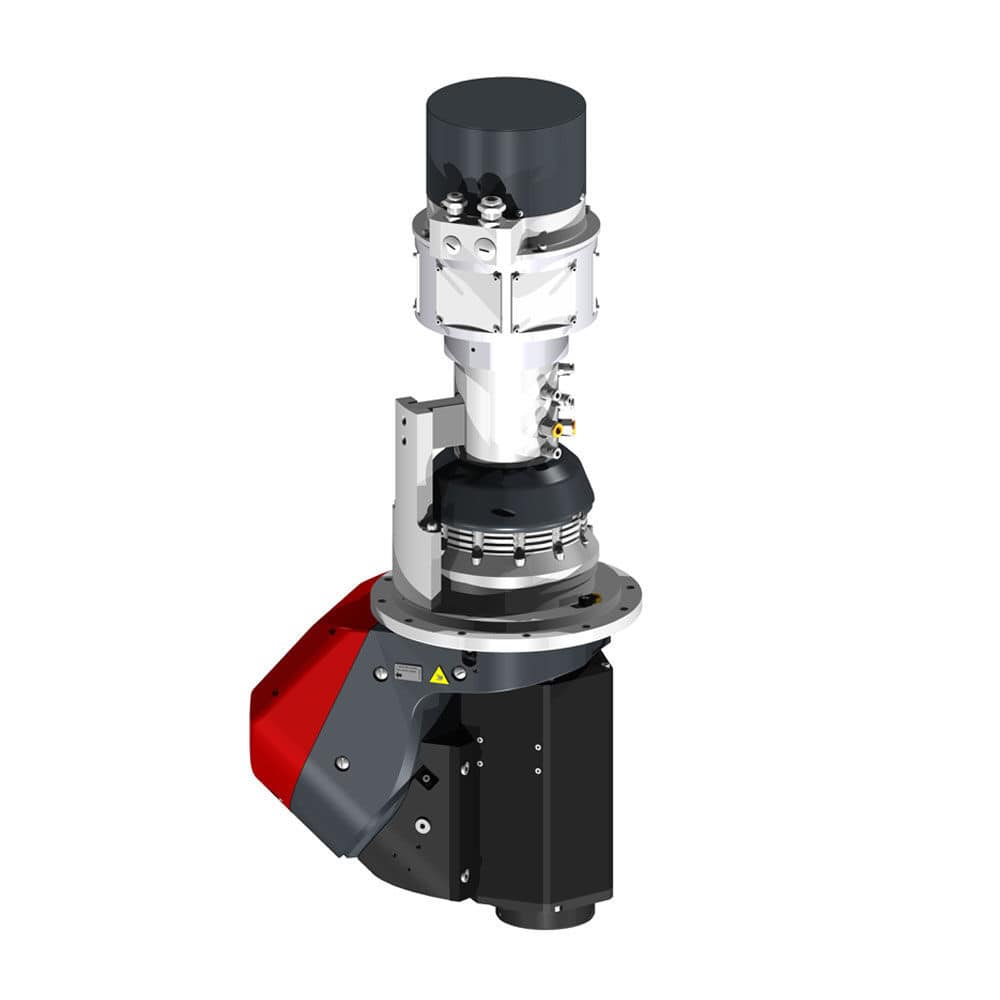 2-axis machining head - HS300C - HSD SpA - for the aeronautical industry