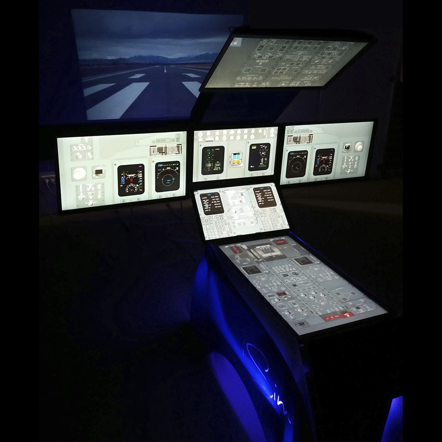 Aircraft simulator - CRJ FPT - iSim Ltd - training / cockpit / PC-based
