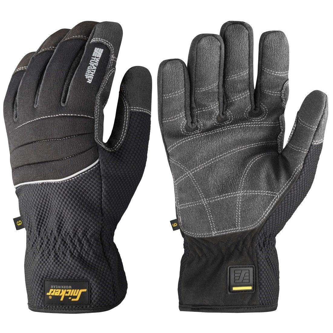 Ramp agent gloves - 9583 - Snickers Workwear AB - waterproof / non-slip