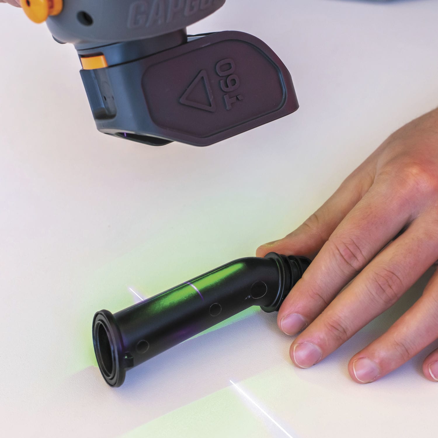 Speed measuring device - Radii and chamfers measuring device - Third ...