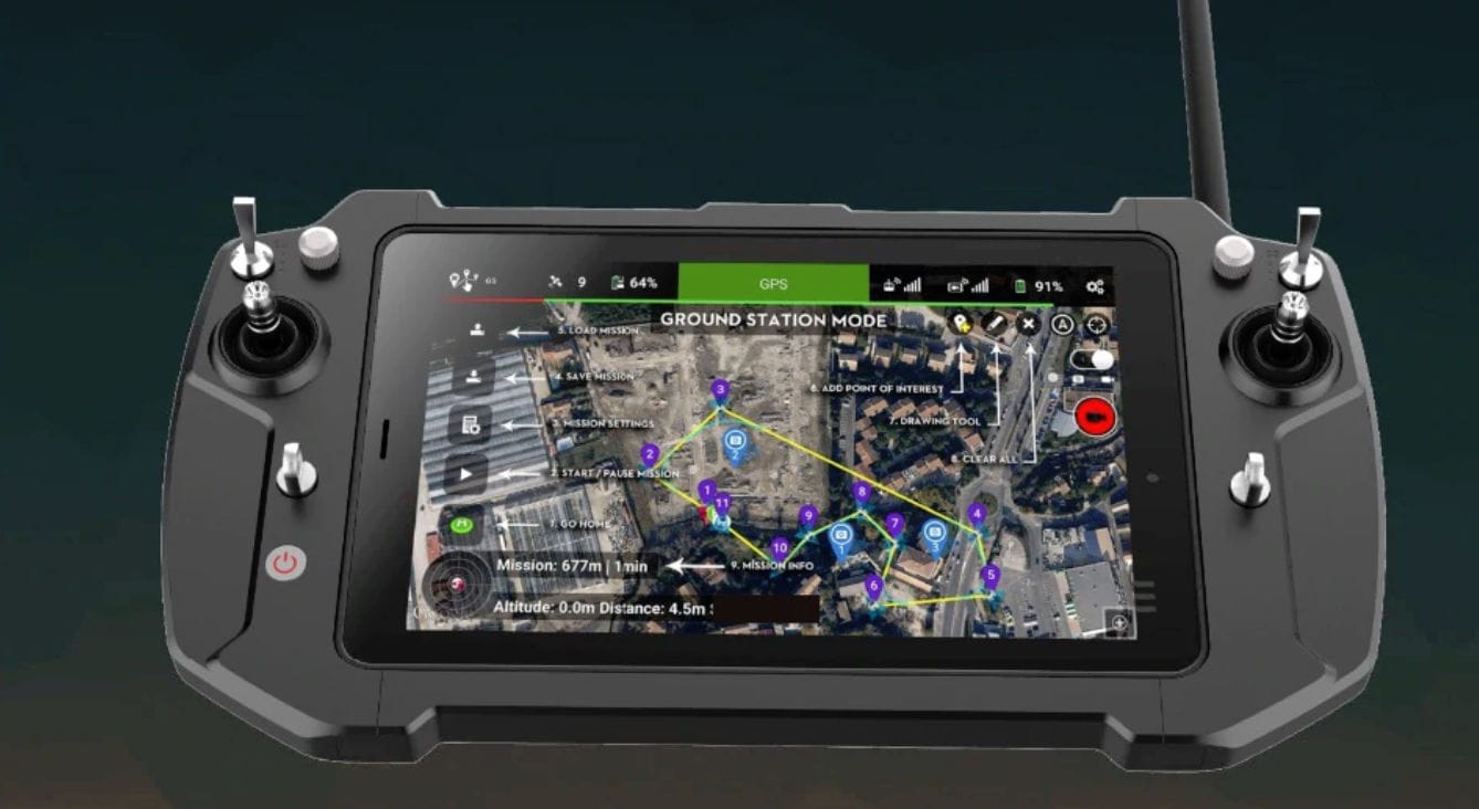 Drone ground station - CAS-20 - Challenger Aerospace Systems - with ...