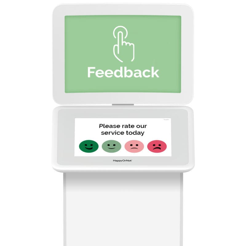 Countertop customer feedback device - Smiley Touch™ - HAPPYORNOT - wall ...