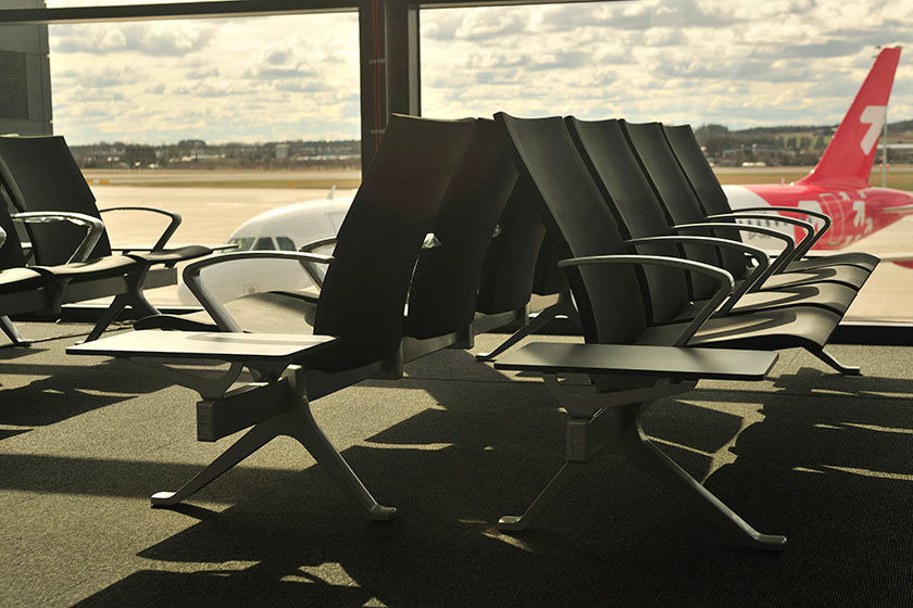 Airport beam chair - FLY II 3D - REAL - 4-seater / 2-person / 5-person
