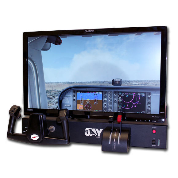 Flight simulator - JAY VELOCITY - Redbird Flight Simulations - training ...