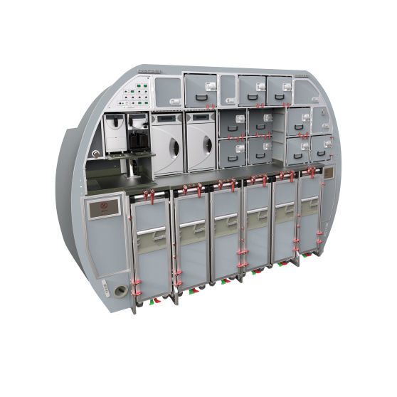 Aircraft galley - MaxFlex - Safran Cabin - narrow-body