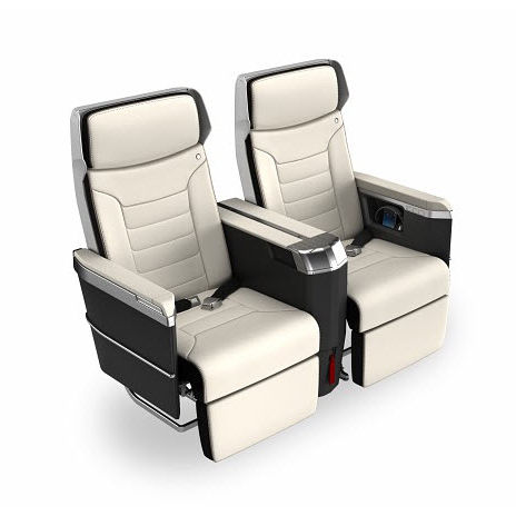 Aircraft cabin seat - Z600 - Safran Seats - business class / with armrests