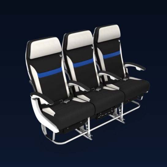 Aircraft cabin seat - Z300 - Safran Seats - economy class / for ...