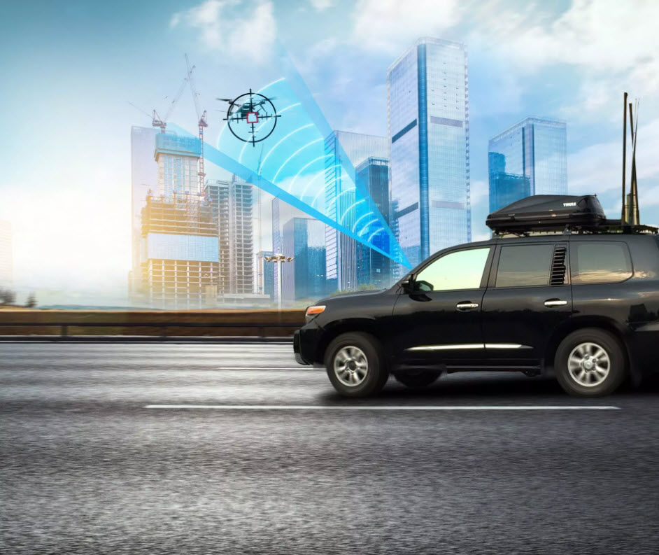 Anti-drone system with interceptor - SKYLOCK, Avnon Group - vehicle ...