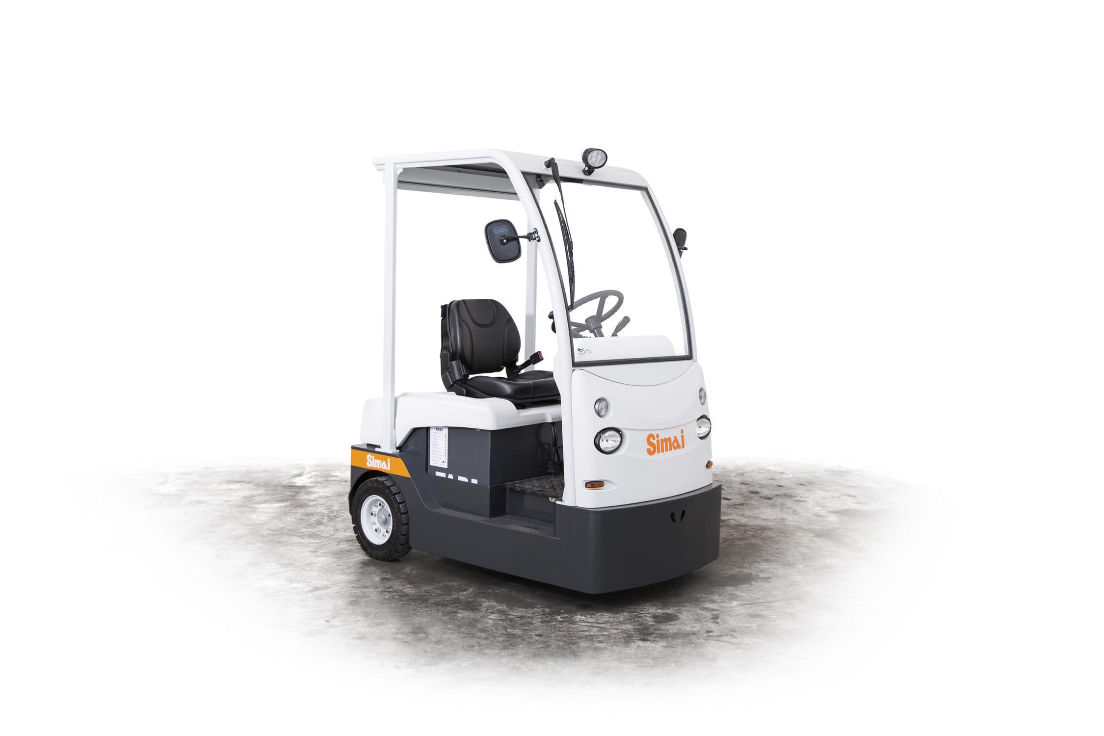 Towing tractor - TTE71 - SIMAI SpA - electric / with towbar / for airport