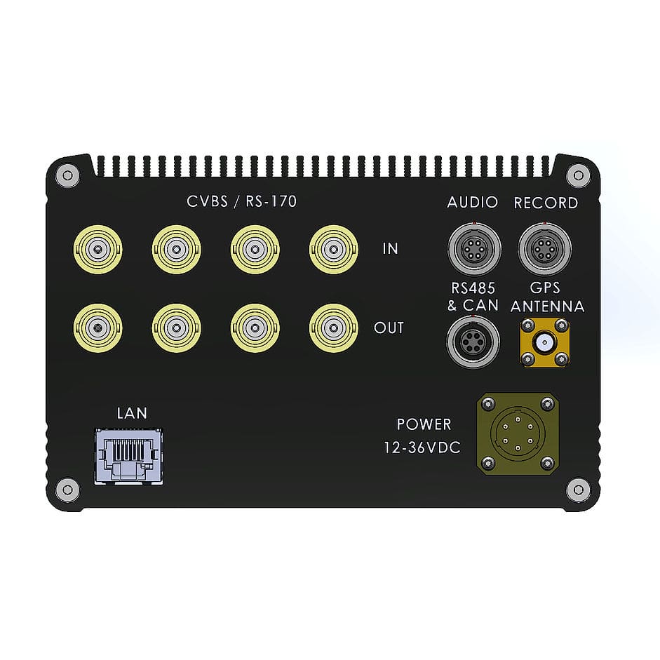 DVR video recorder - TF-TDR4-SD - Techfury Video Systems - for airport ...