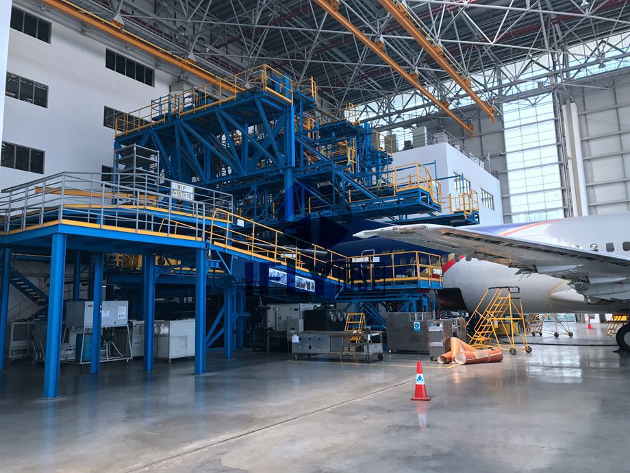 Aircraft tail dock - 55 - Shanghai Ifly GSE Co.,Ltd. - nose / fuselage ...