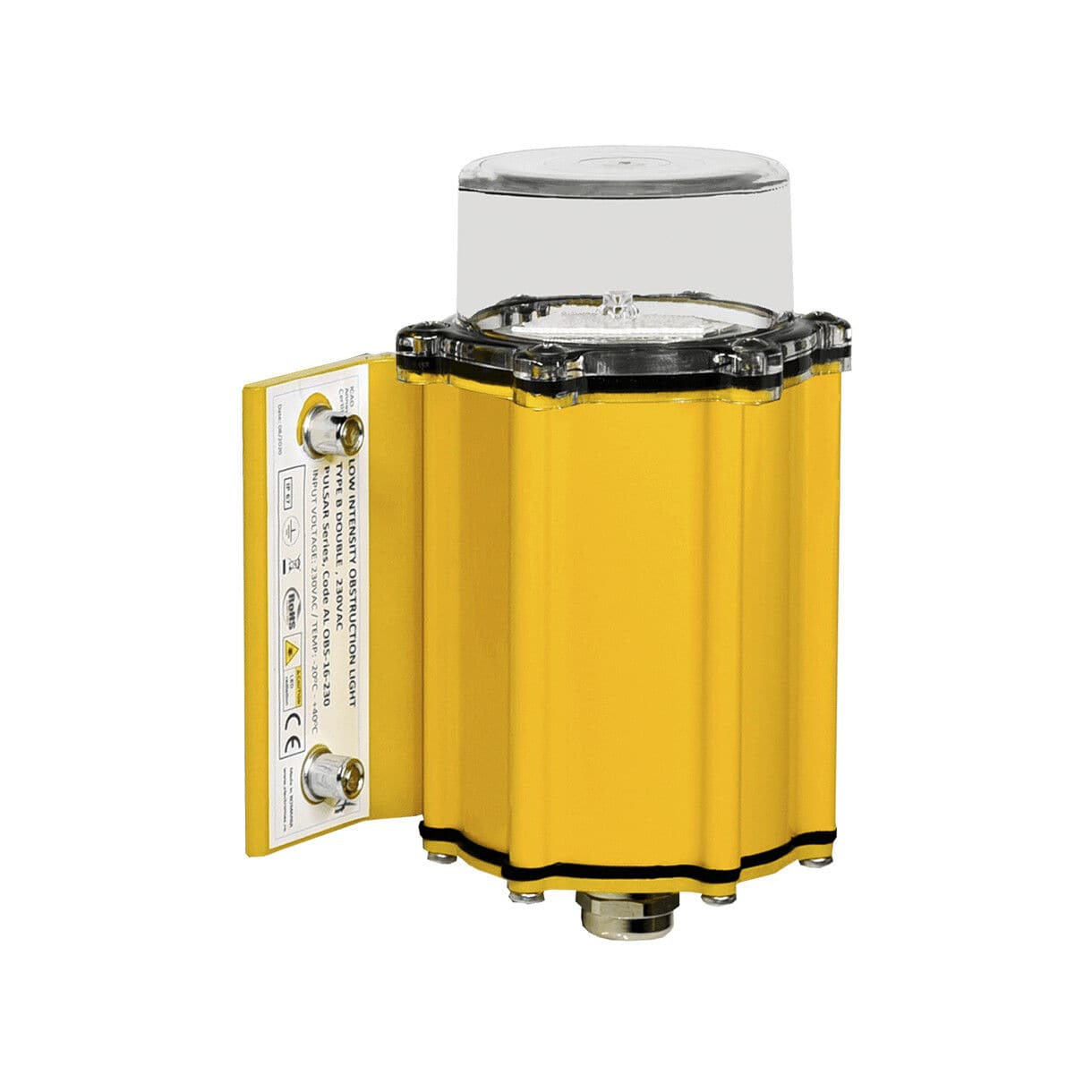 Obstruction light - A Single - Signalight - for airport / LED / yellow