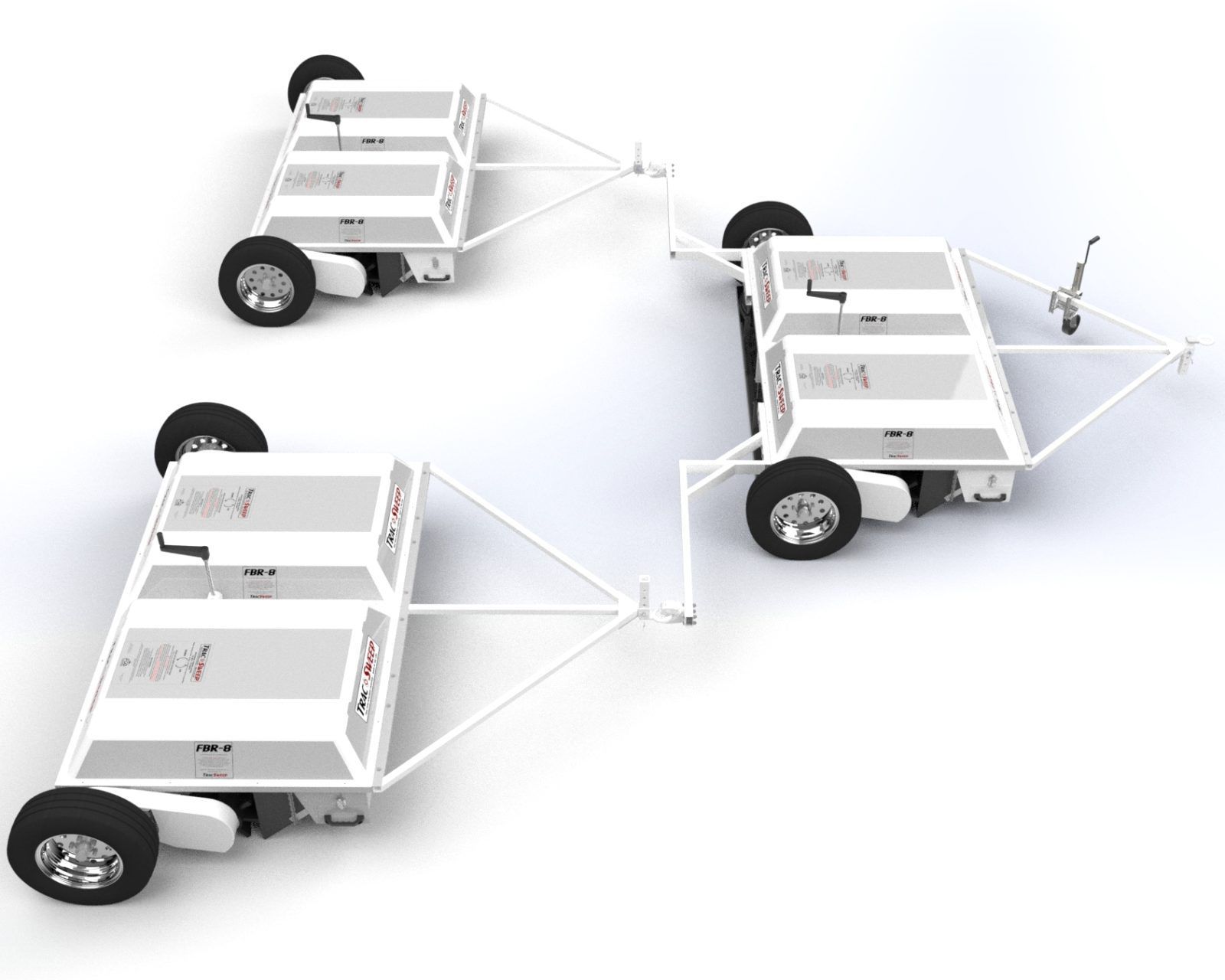 Airport runway sweeper - FBR-22 - FOD Control Corporation - truck ...