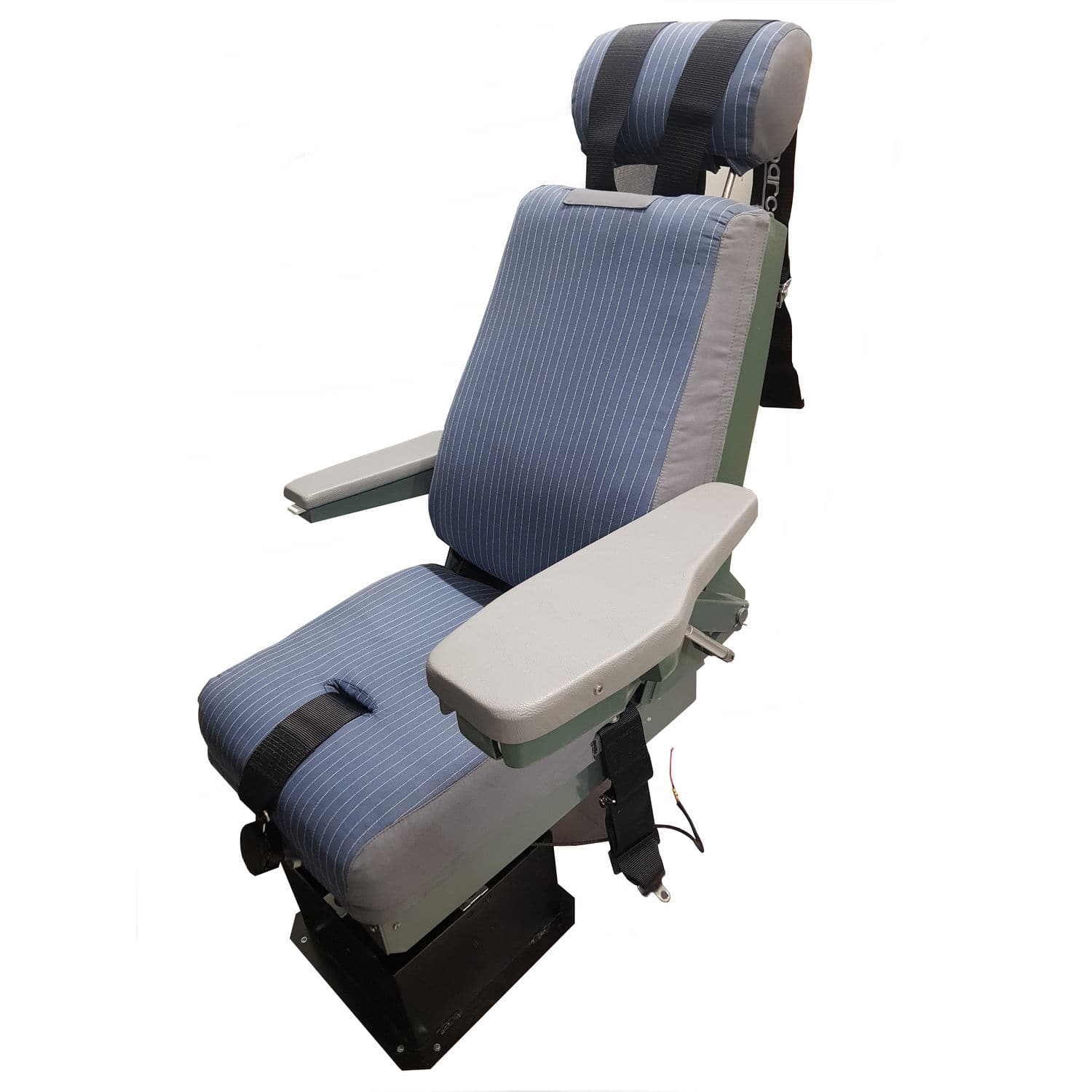 Flight simulator seat - SoftekSim - for pilot / fabric