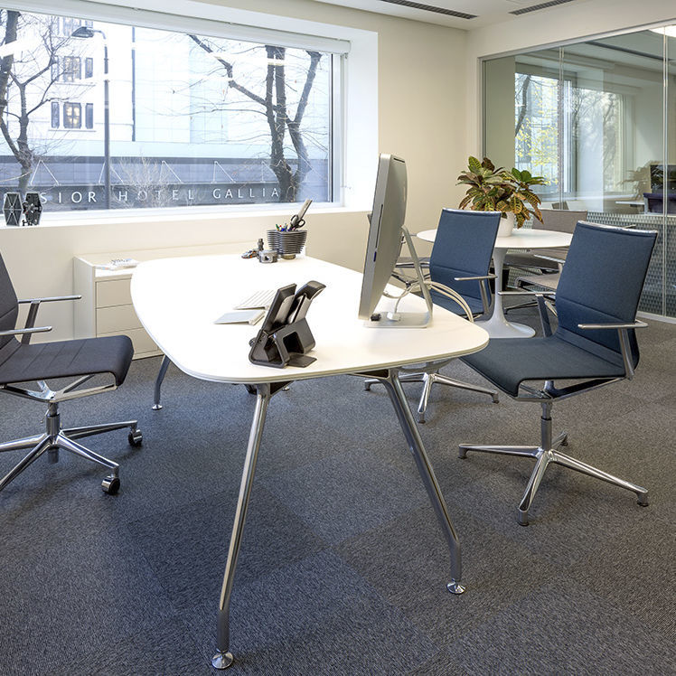 Airport table - Uni Manager - ICF S.p.A. - aluminium