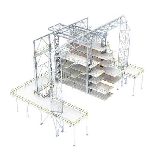 Tail access platform - Shanghai Junxun Aviation Technology Co.,Ltd. - fixed