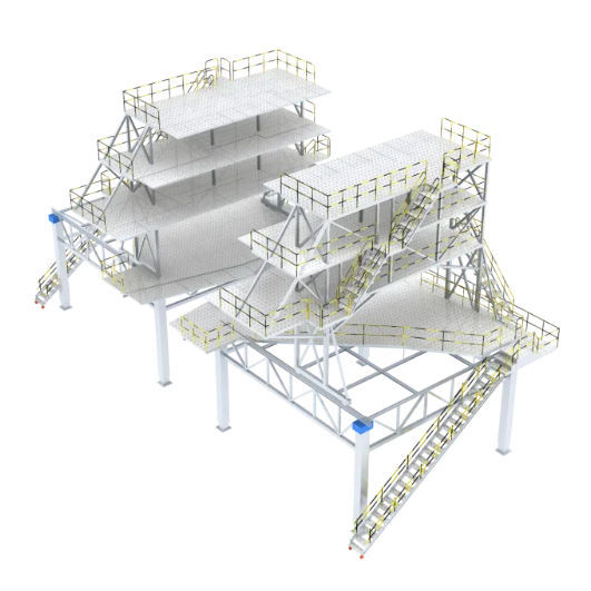 Tail access platform - Shanghai Junxun Aviation Technology Co.,Ltd. - fixed