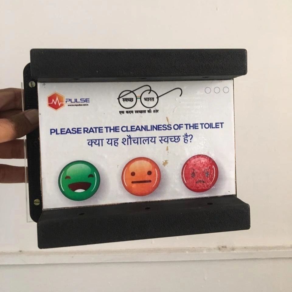 Countertop customer feedback device - CONTACTLESS - Madbee mobility ...